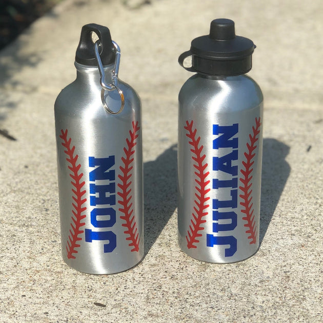 BASEBALL STAINLESS STEEL WATER BOTTLE | WATER BOTTLE – MLB Custom Creations